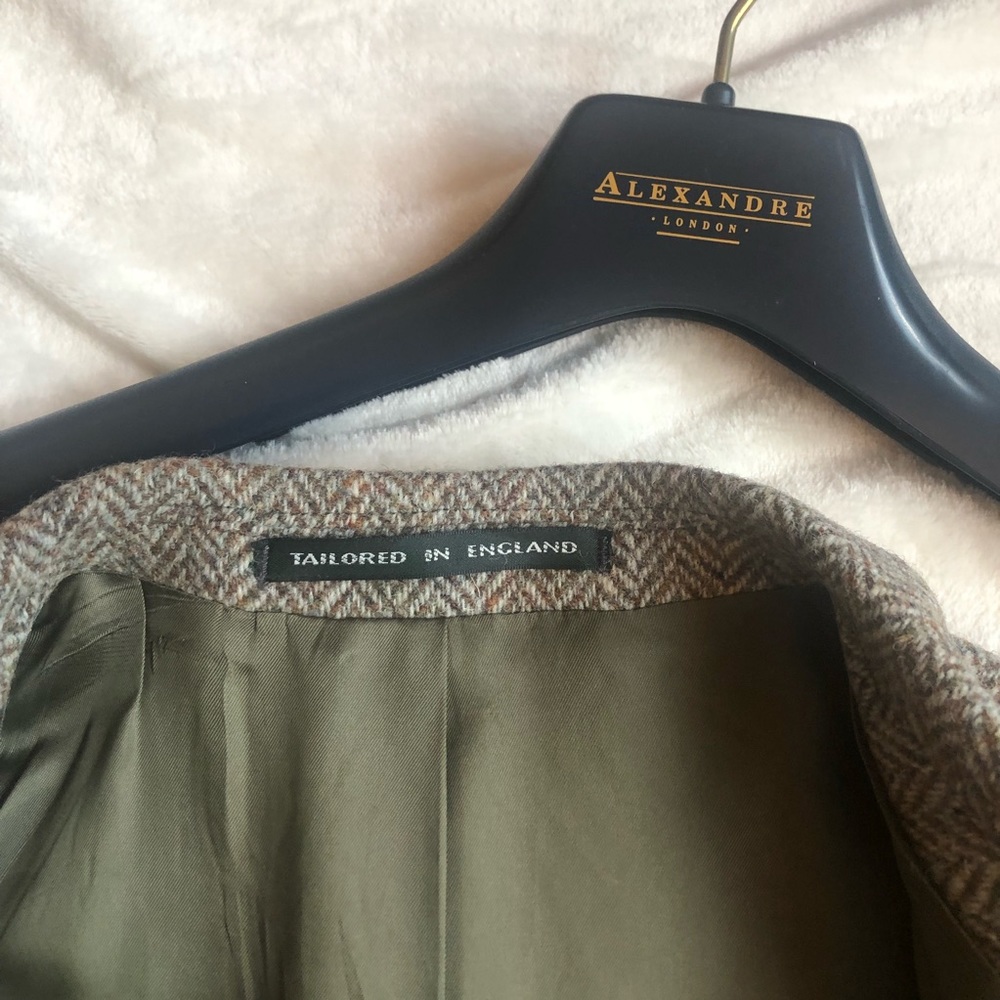 Vintage 1990 Alexandre London Tweed Blazer - Gem